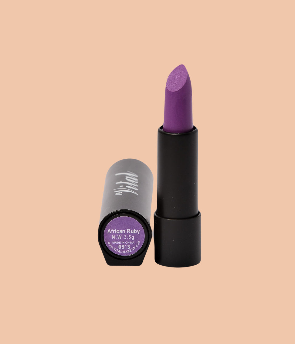 VITAL PURE MATTE LIPSTICK COLOURS – Shaba Cosmetics