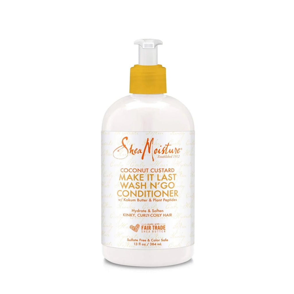 Shea Moisture Coconut Custard Make It Last Wash N' Go Conditioner, 13 – Shaba Cosmetics