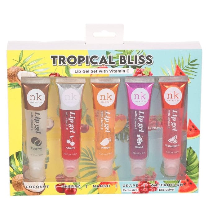 NK LIP GEL SET WITH VITAMIN E TROPICAL BLISS – Shaba Cosmetics