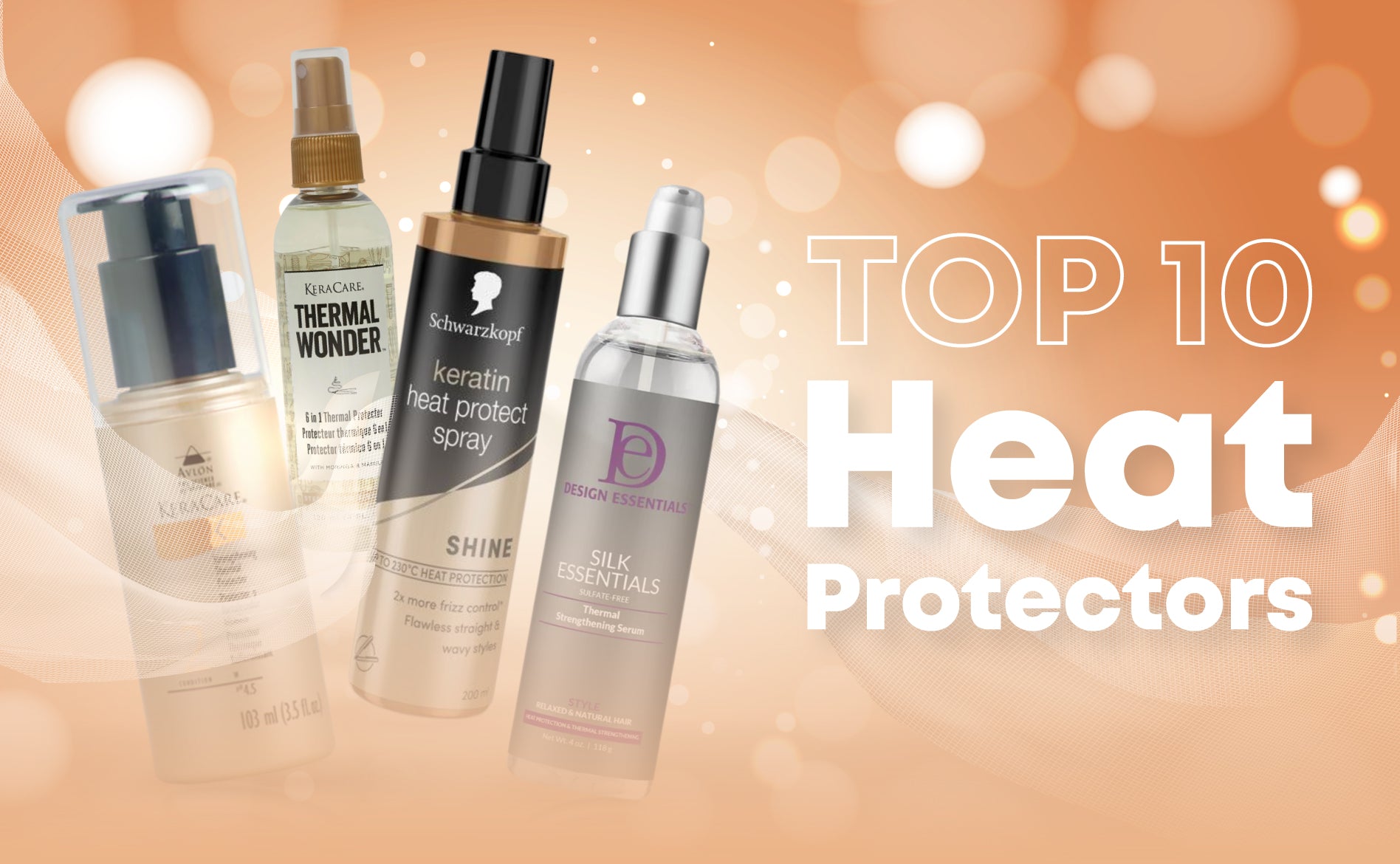 Top 10 Heat Protectors – Shaba Cosmetics