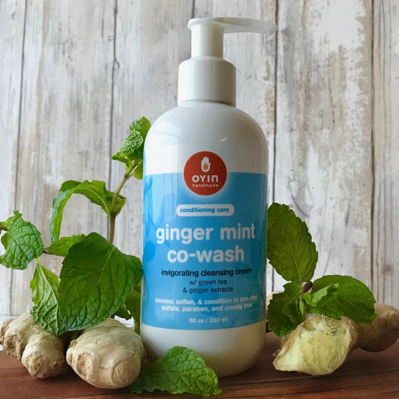 OYIN Ginger Mint Co-Wash~ Invigorating cleansing cream-8 OZ – Shaba ...