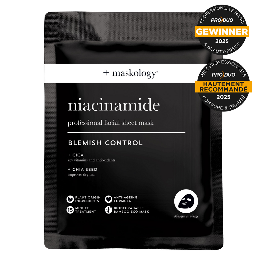 maskology NIACINAMIDE Professional Sheet Mask – Shaba Cosmetics