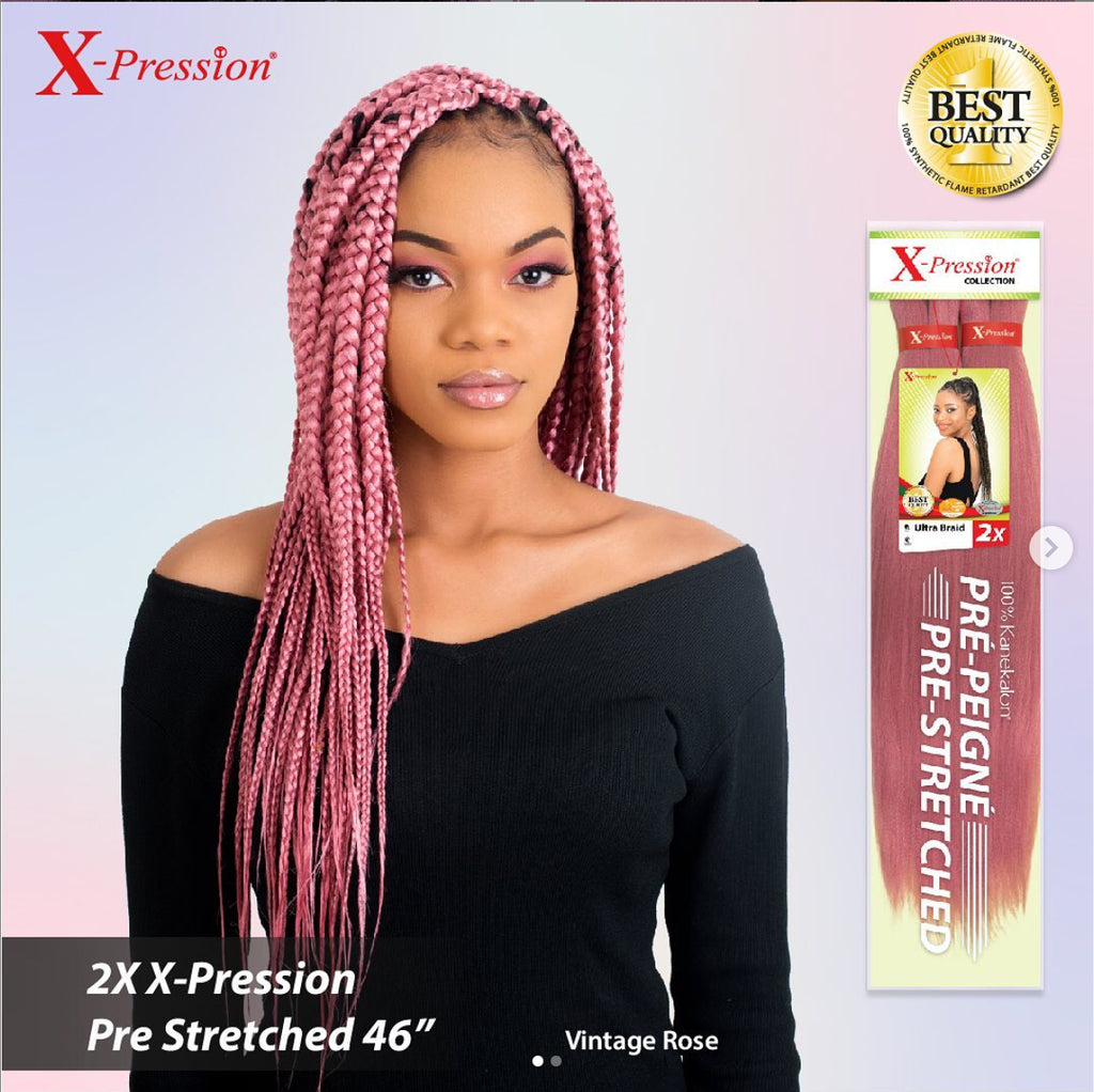 X-Pression - Ultra Braid Pre-Stretched – Shaba Cosmetics