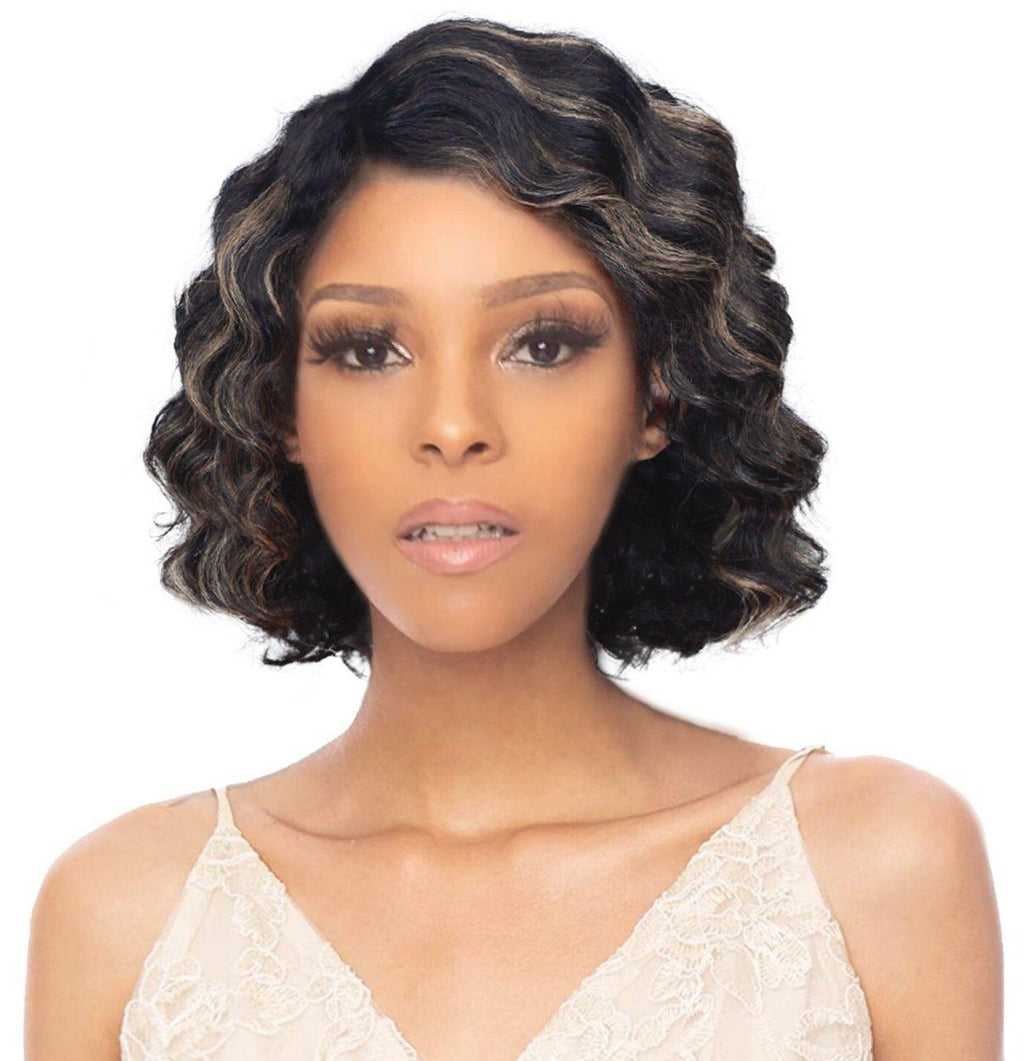 SLEEK MELISSA WIG FASHION 100% HUMAN HAIR WIG – Shaba Cosmetics