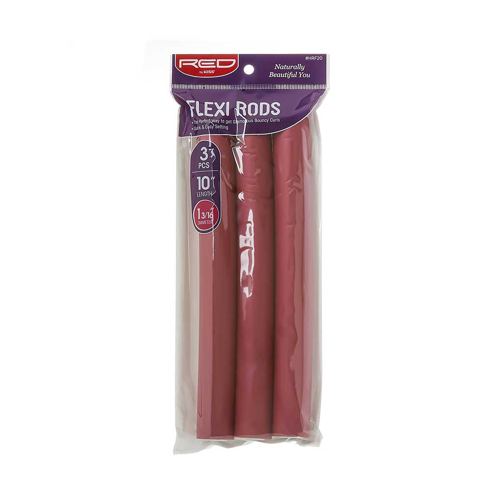 Red By Kiss Flexi Rods 10″ Length Plum – Shaba Cosmetics