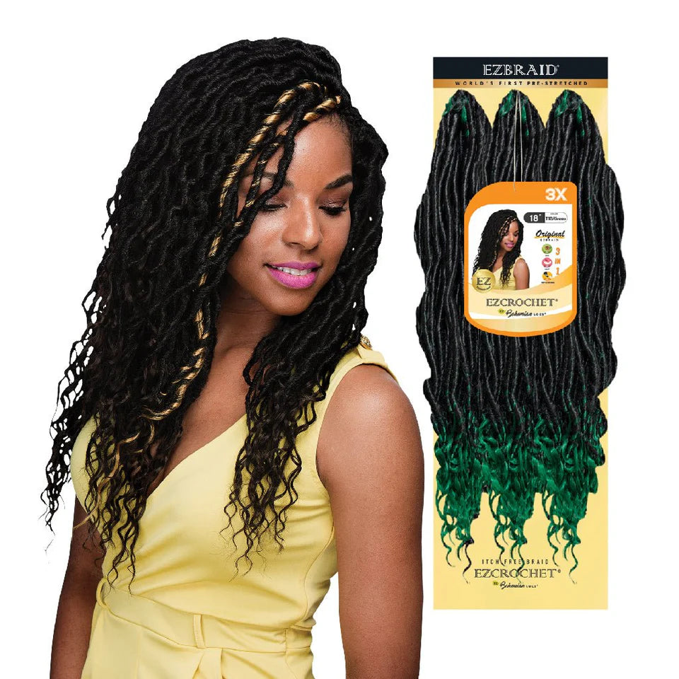 EZ Bohemian LOCS 18" - 3X – Shaba Cosmetics