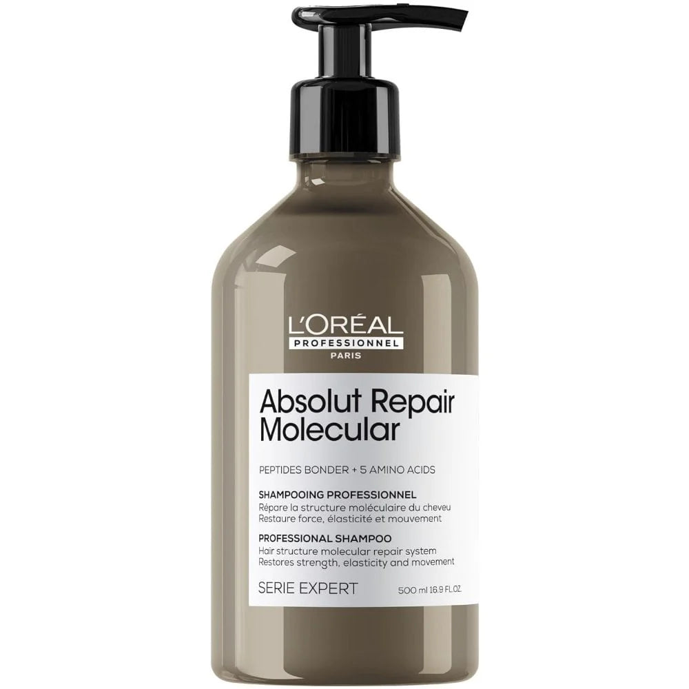 L'ORÉAL PROFESSIONNEL SERIE EXPERT ABSOLUT REPAIR MOLECULAR SHAMPOO 50 ...