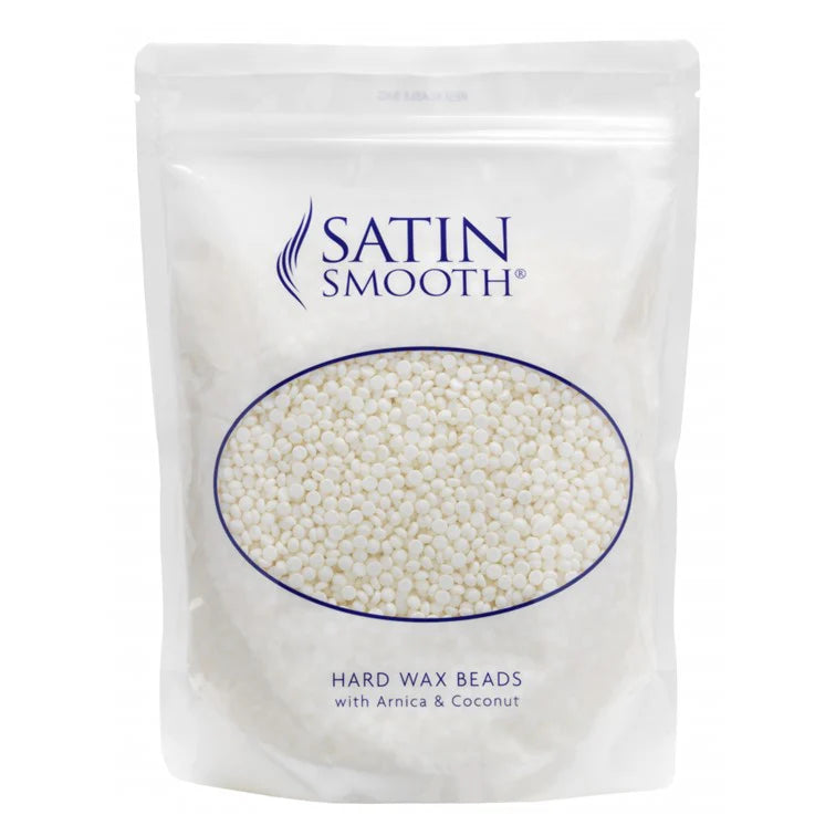 Satin Smooth Pure White Hard Wax Pellets 425g – Shaba Cosmetics